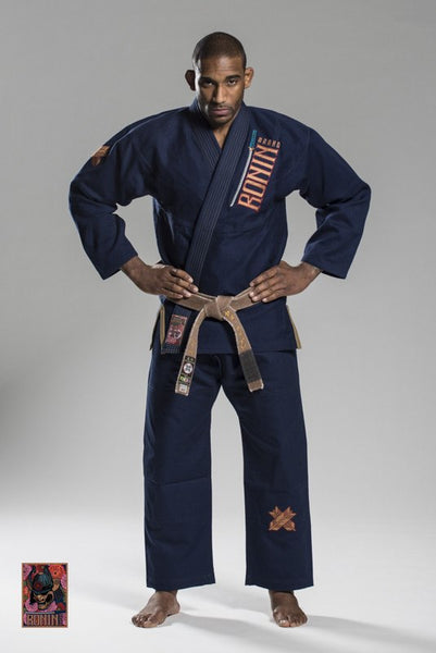 Ronin Emperor Bjj Jiu-jitsu Gi in Navy. Highest quality pearl weave ...