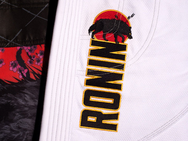 Ronin Lone Wolf Bjj Gi - White – Ronin Brand